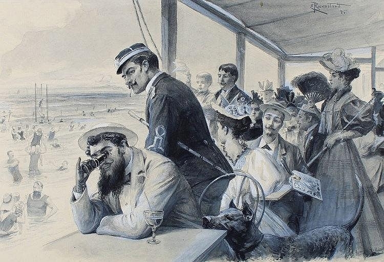 Эмиль Розенштанд (Emil Rosenstand),1859-1932 гг.Датский художник: kolybanov — LiveJournal