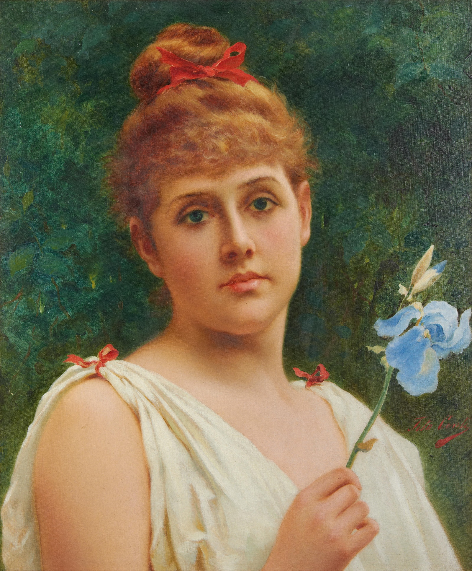 Тито Конти (Tito Conti),1842-1924 гг.Итальянский художник (1 шт. 18 ...