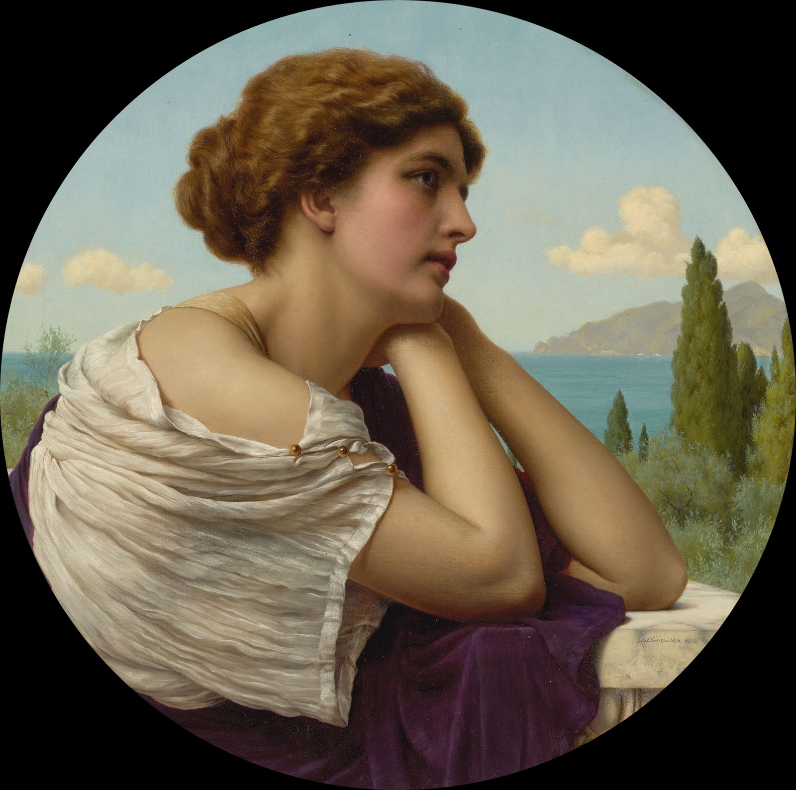 Тито Конти (Tito Conti),1842-1924 гг.Итальянский художник (1 шт. 18 ...