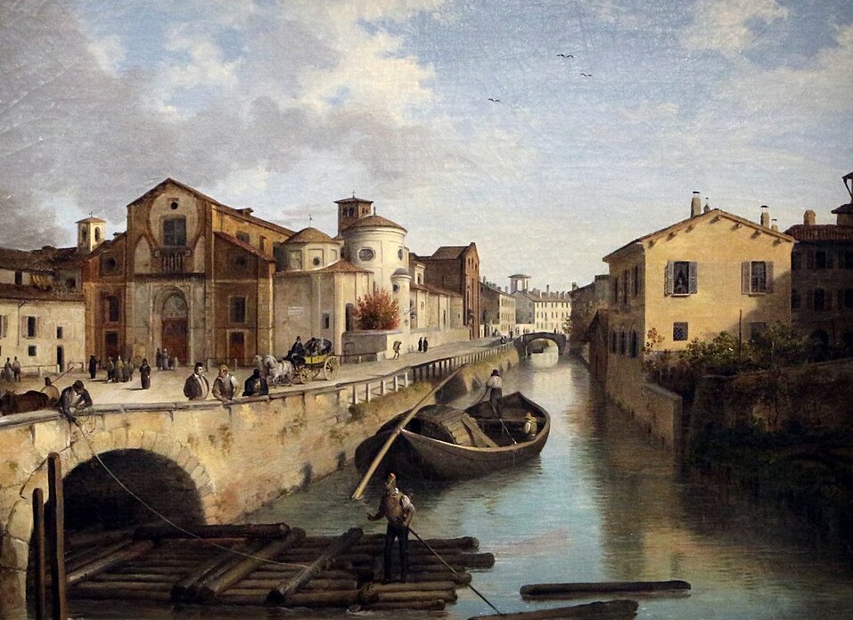 Анджело Ингани (Angelo Inganni),1807-1880.Итальянский художник ...